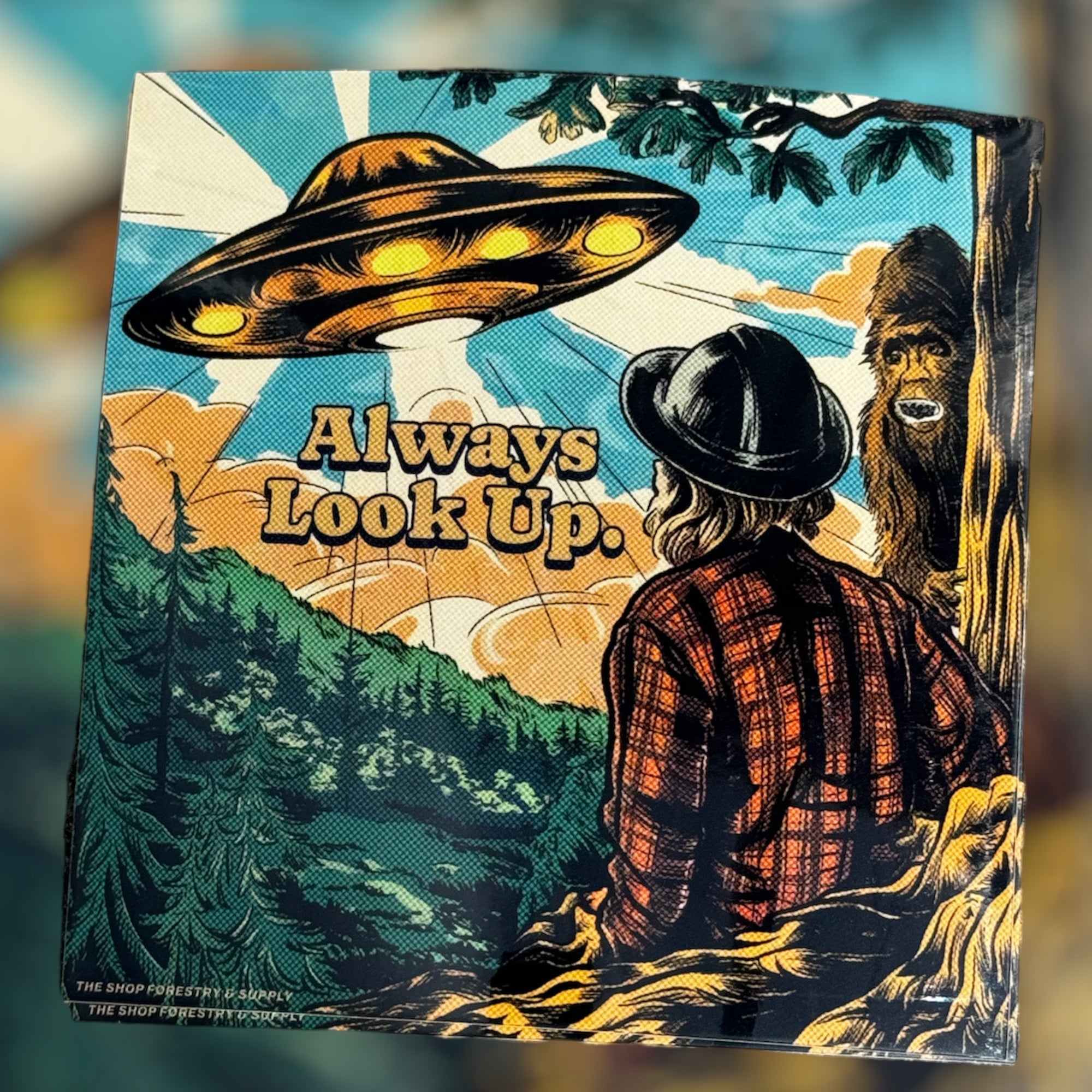 Always Look Up Sticker – The shop Forestry & Supply
