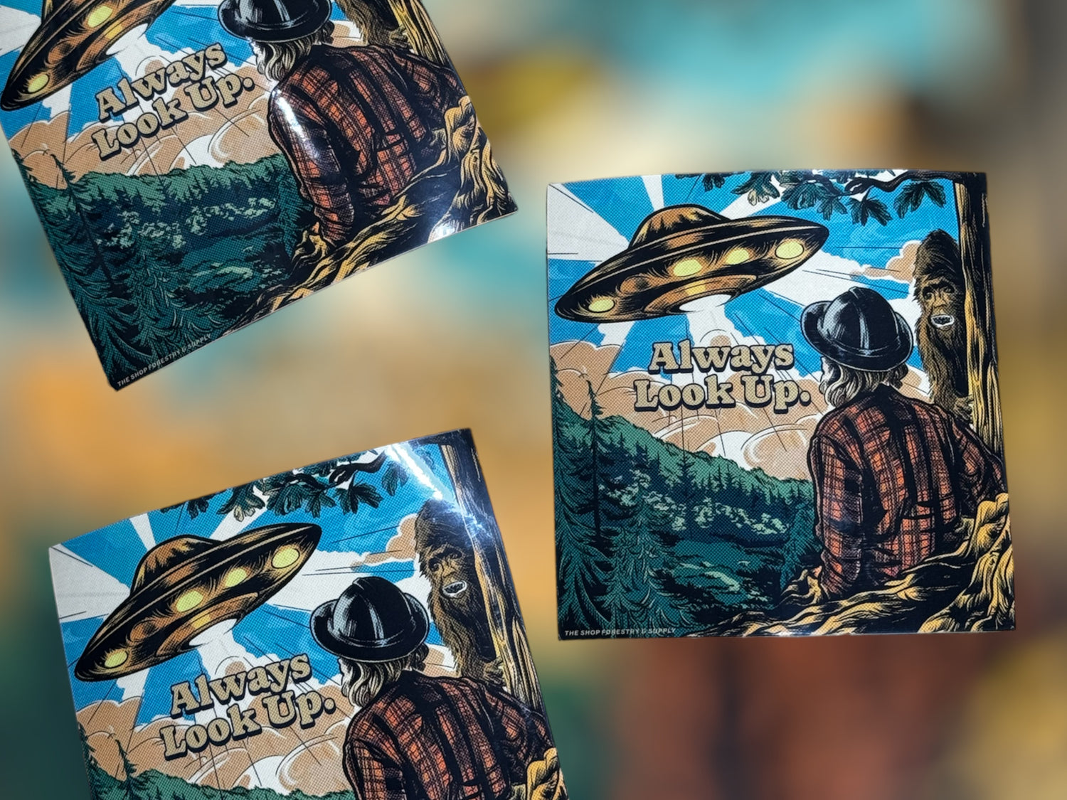 Always Look Up Sticker – The shop Forestry & Supply